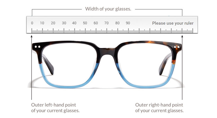 How To Measure Your Eyeglasses Anytime Glasses How To Measure Your Eyeglasses Anytime Glasses